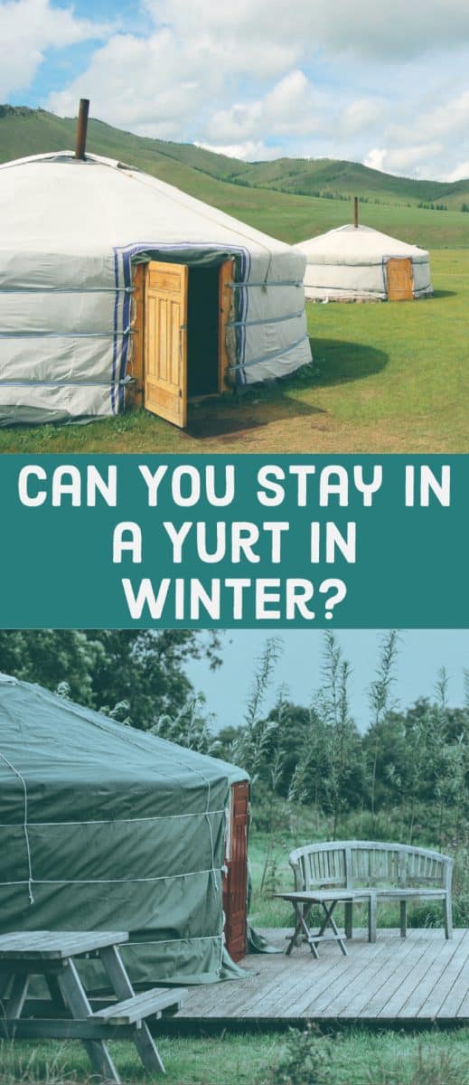 Can You Stay in a Yurt in Winter? | Yurt-living in Cold Climates ...